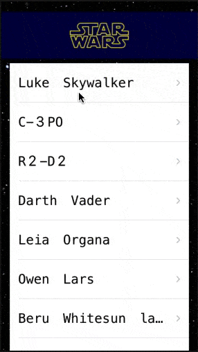 GitHub - Abdulloh-swiftdev/StarWars: Star Wars app with free api. Here is an api: https://swapi ...