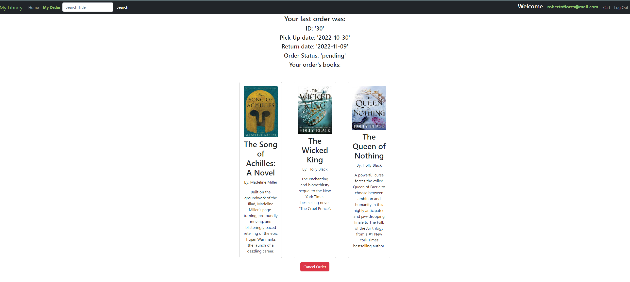 GitHub - christianramos10/Library-Management-Application: A library management website where ...