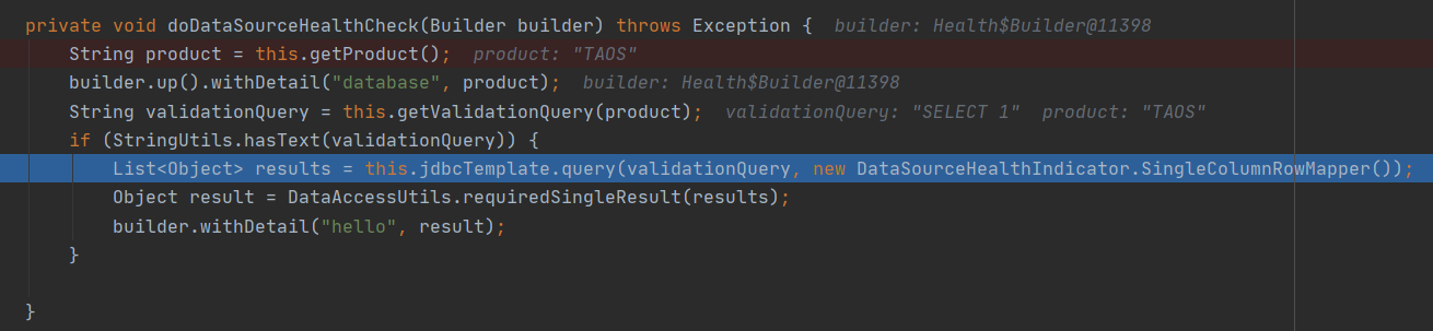 spring-boot-actuator和心跳检测函数select server_status()异常问题 · Issue #4333 ...