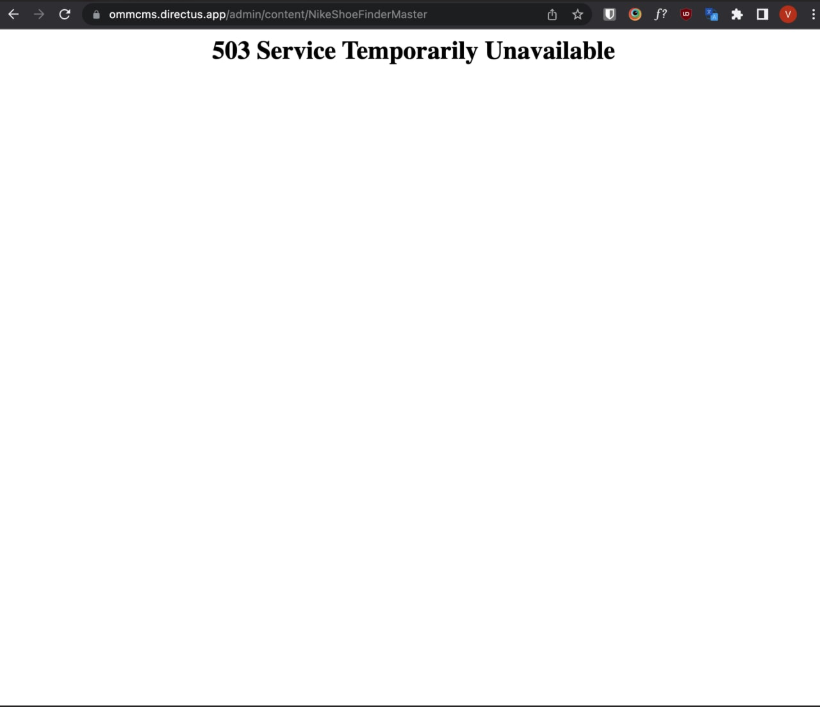 Bad Gateway 502 and 503 Service Temporarily Unavailable · Issue #14548 · directus/directus · GitHub