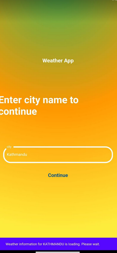GitHub - mohitnx/WeatherApp: A simple weather app implememtation using onepweathermap api and ...