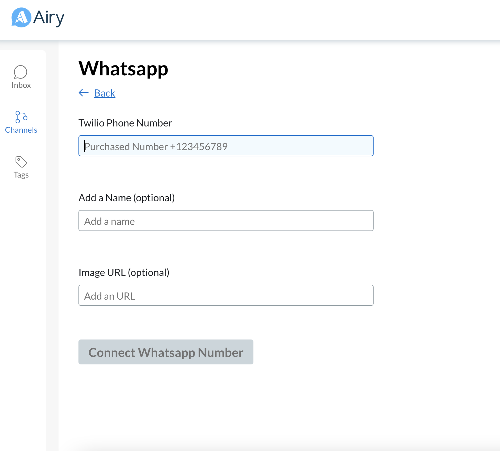 WhatsApp: Add Documentation on Source Connection Page · Issue #1783 · airyhq/airy · GitHub