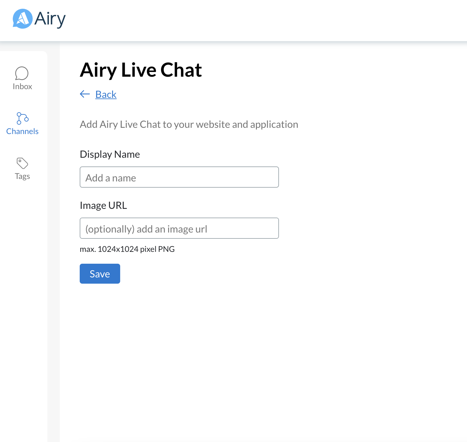 Airy Live Chat: Add Documentation on Source Connection Page · Issue #1784 · airyhq/airy · GitHub
