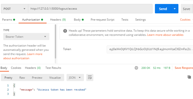 Github Bassemmarjiflask Restapi Jwt A Flask Rest Api With User Authentication