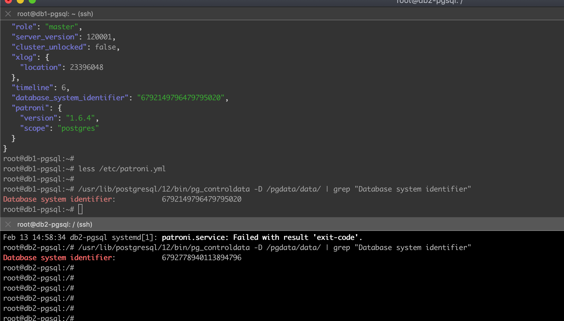 cant see the secondary db on my member list patroni · Issue #1389 · patroni/patroni · GitHub