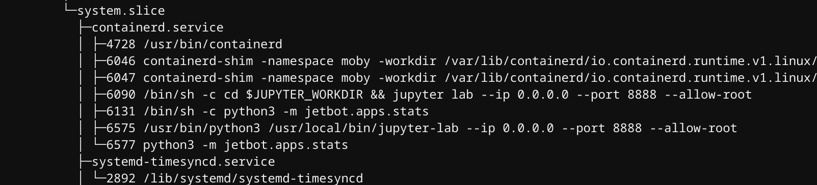 can't find service entries for jupyter-lab & jetbot_stats · Issue #310 · NVIDIA-AI-IOT/jetbot ...