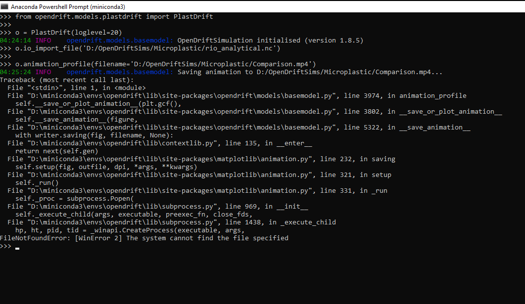 FileNotFoundError: [WinError 2] The system cannot find the file specified · Issue #951 ...