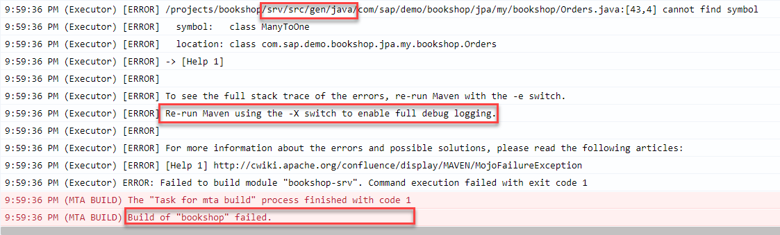 Use JPA in Custom Logic · Issue #3111 · sap-tutorials/Tutorials · GitHub