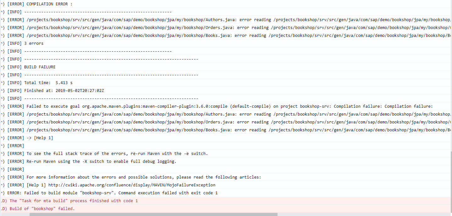 Use JPA in Custom Logic · Issue #3111 · sap-tutorials/Tutorials · GitHub