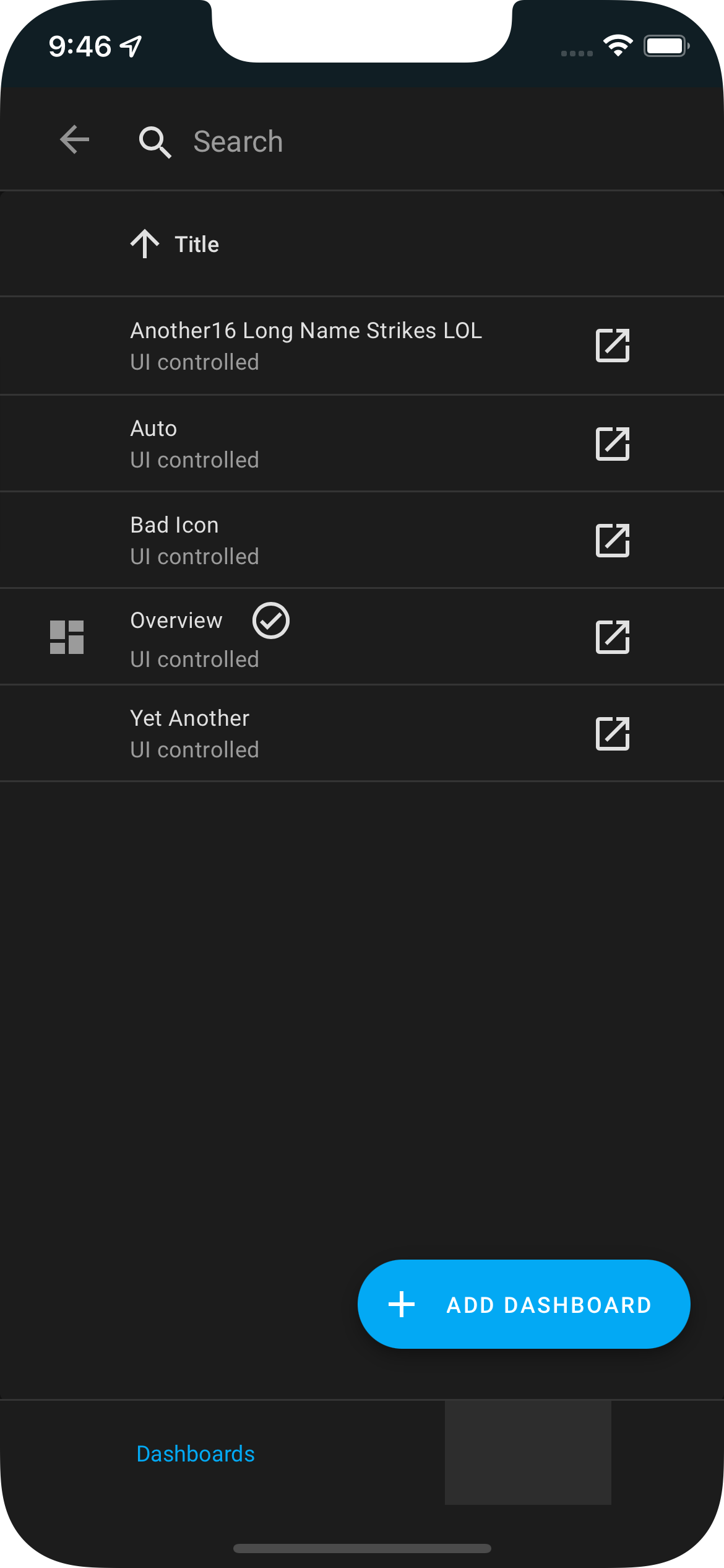 Dashboard/Resources tab bar inactive labels not visible · Issue #10870 ...