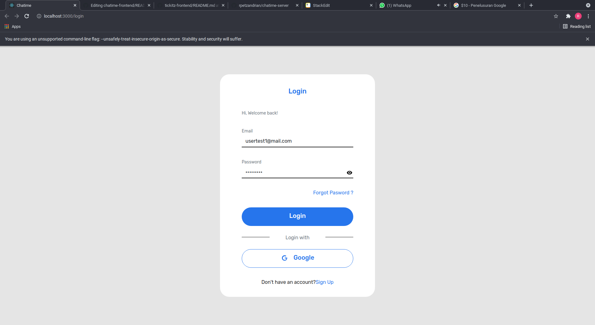 GitHub - rpetzandrian/chatime-frontend