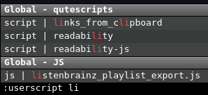 add :completion-item-execute command · Issue #7614 · qutebrowser/qutebrowser · GitHub