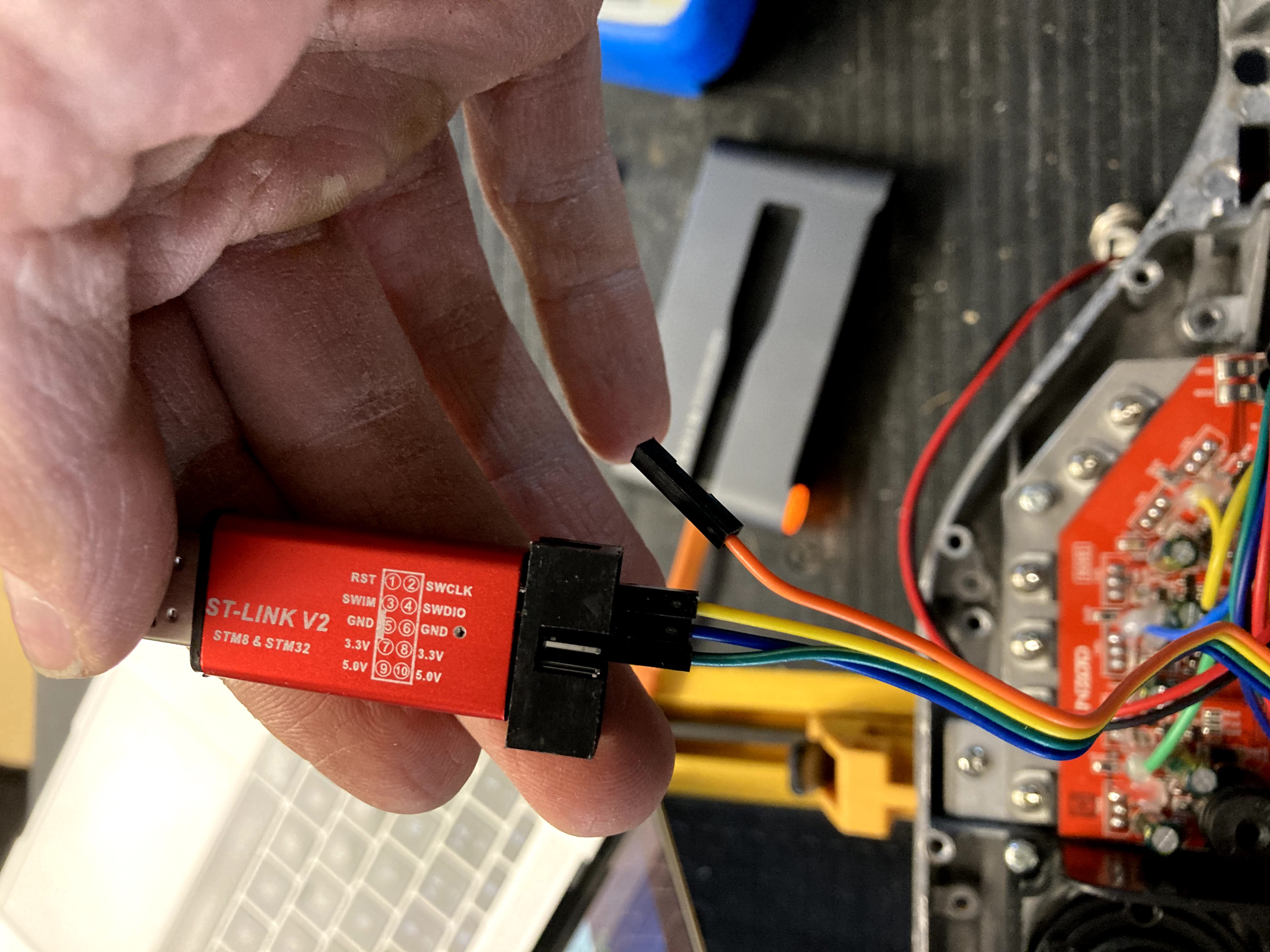 Red mainboard - cannot connect via ST-Link V2 · Issue #169 · EFeru/hoverboard-firmware-hack-FOC ...