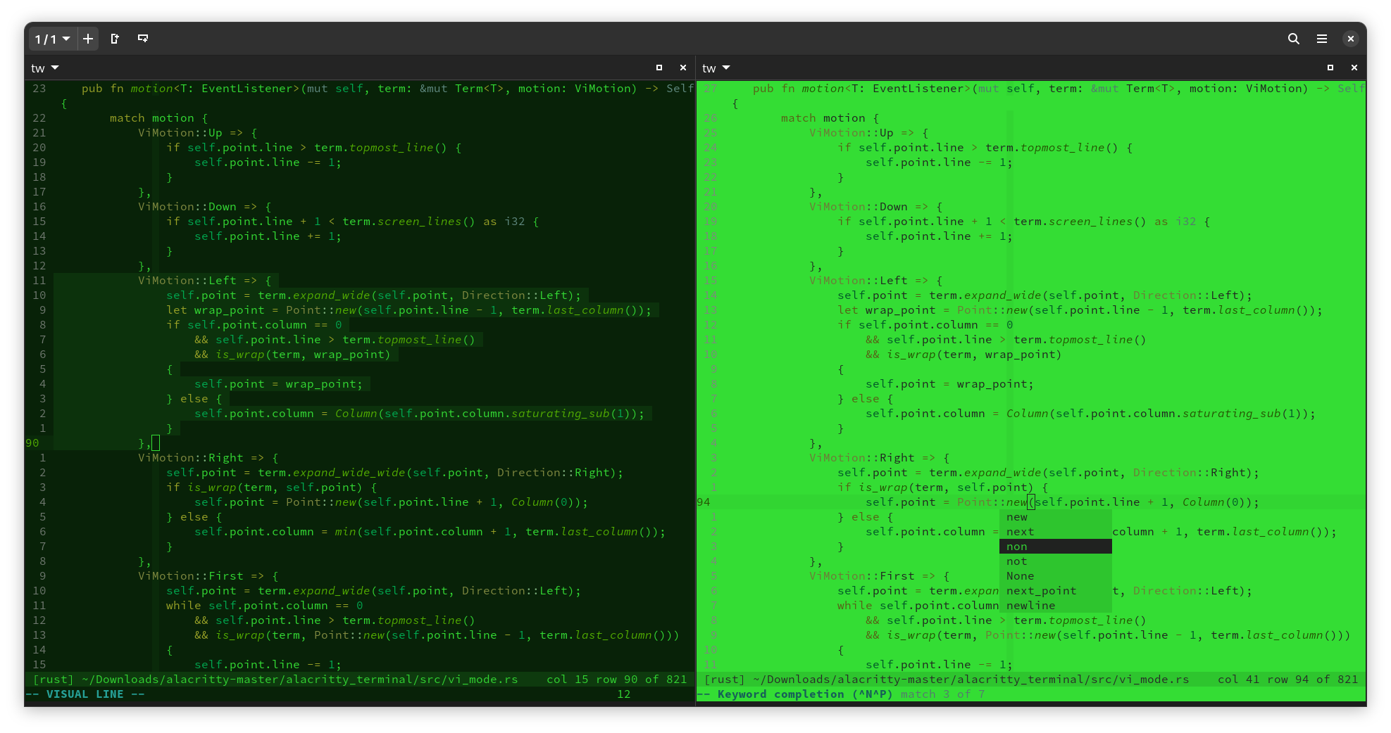 GitHub - mathofprimes/nightvision-nvim: An easily configurable ...