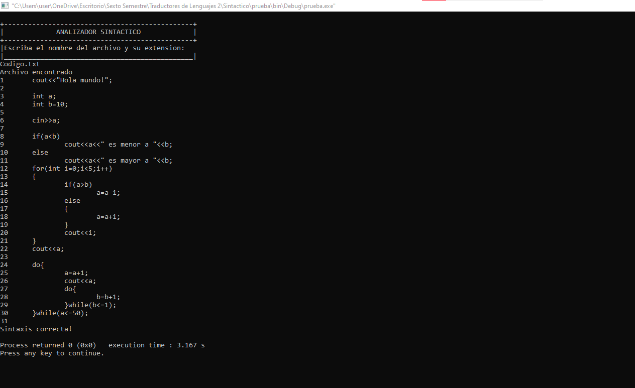 GitHub - Shada05/Analizador-Sintactico