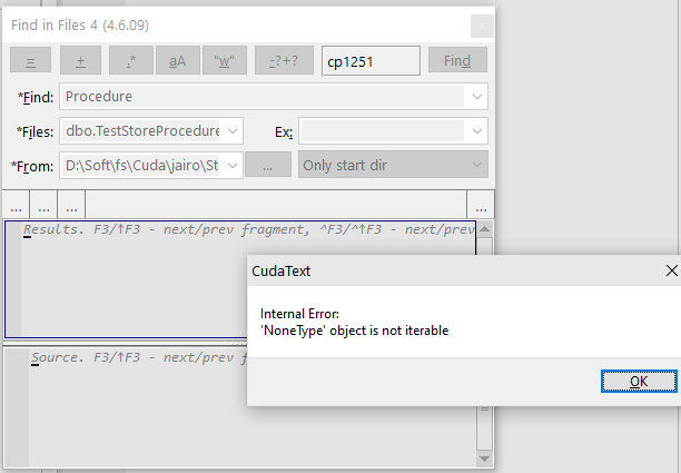 FindInFiles 4: Friendly usage suggestion · Issue #2524 · Alexey-T/CudaText · GitHub