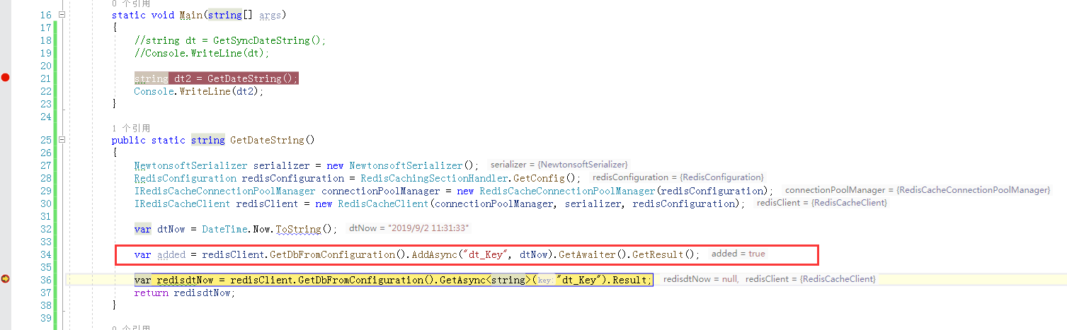 Deadlock in sync GetAwaiter().GetResult() or Result · Issue #193 · imperugo/StackExchange.Redis ...