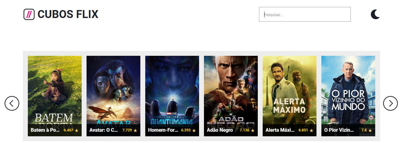 GitHub - MarcosVCarmo/Projeto-sobre-um-cat-logo-de-filmes: Catálogo de filmes