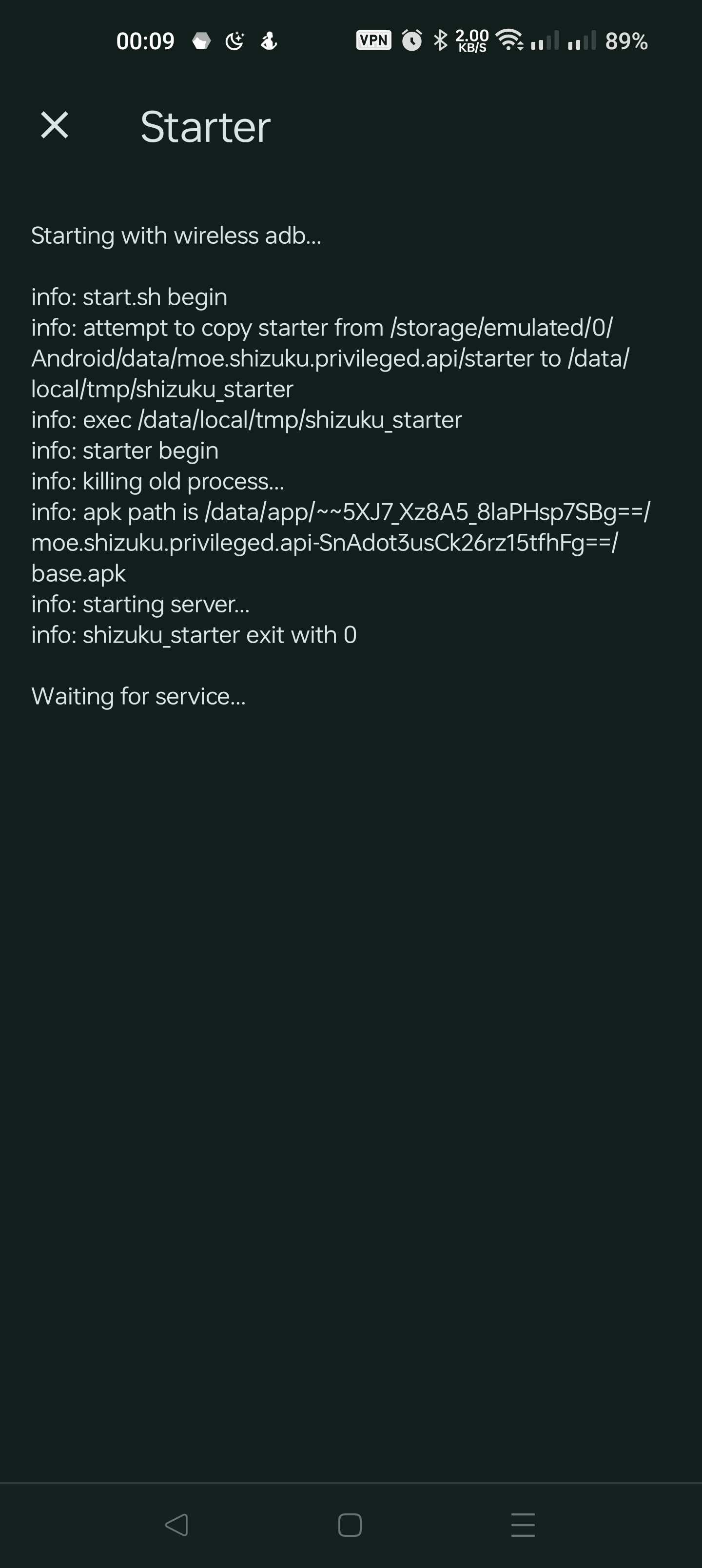 Shizuku doesn't start on Android 14 beta · Issue #347 · RikkaApps ...