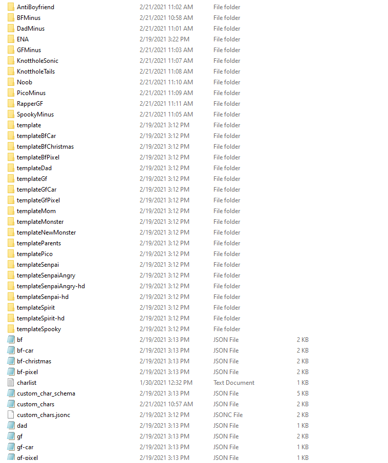 New update RUINS Custom Characters · Issue #70 · FunkinModdingPlus/ModdingPlus · GitHub