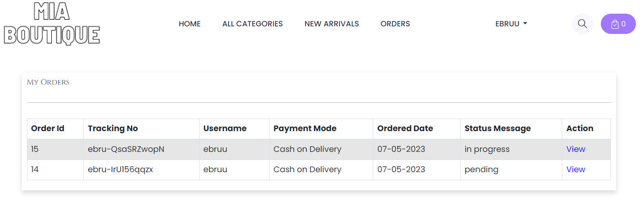 GitHub - ebru-merd/LaravelEcommerce