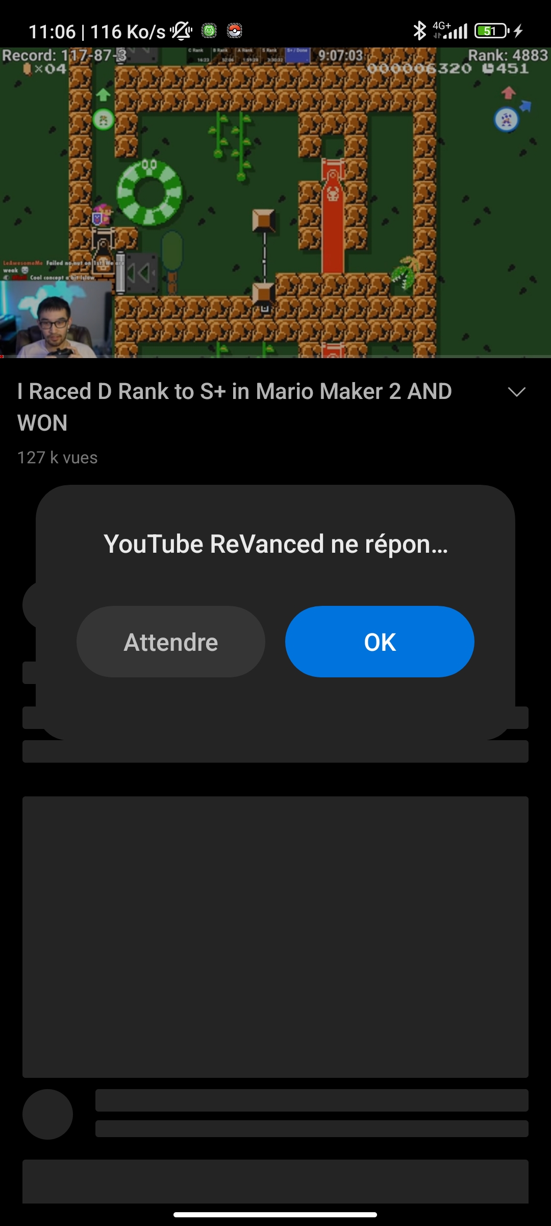 bug: Revanced does not respond while viewing a video · Issue #238 · ReVanced/revanced-manager ...