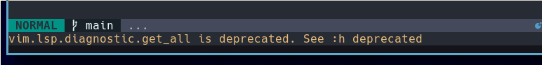 Replace deprecated `vim.lsp.diagnostic.get_all` call(s) · Issue #271 · akinsho/bufferline.nvim ...