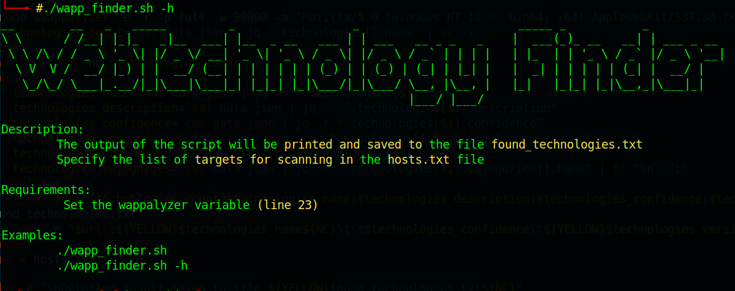GitHub - Pumpkin-Garden/Wapp_finder: Web technology scanner based on wappalyzer