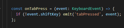 Problem with q-input masked when trying to emit some events like @keydown.tab · Issue #11120 ...