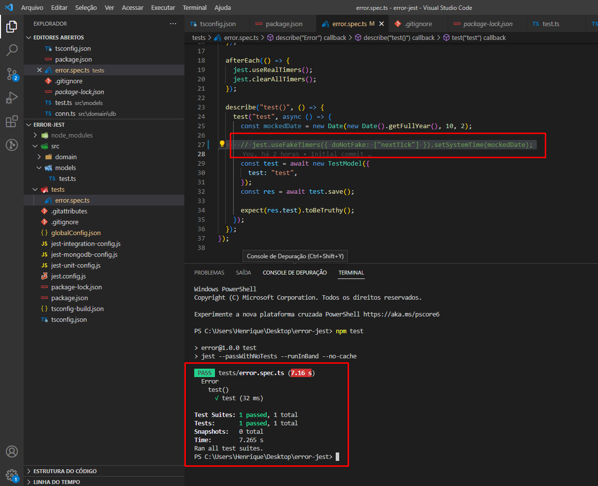 [Bug]: useFakeTimers doNotFake "nextTick" is not ignored, error Exceeded timeout of 30000 ms for ...