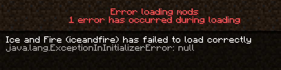 1 16 3 Version Doesnt Work · Issue 3119 · Alexmodguy Ice And Fire · Github