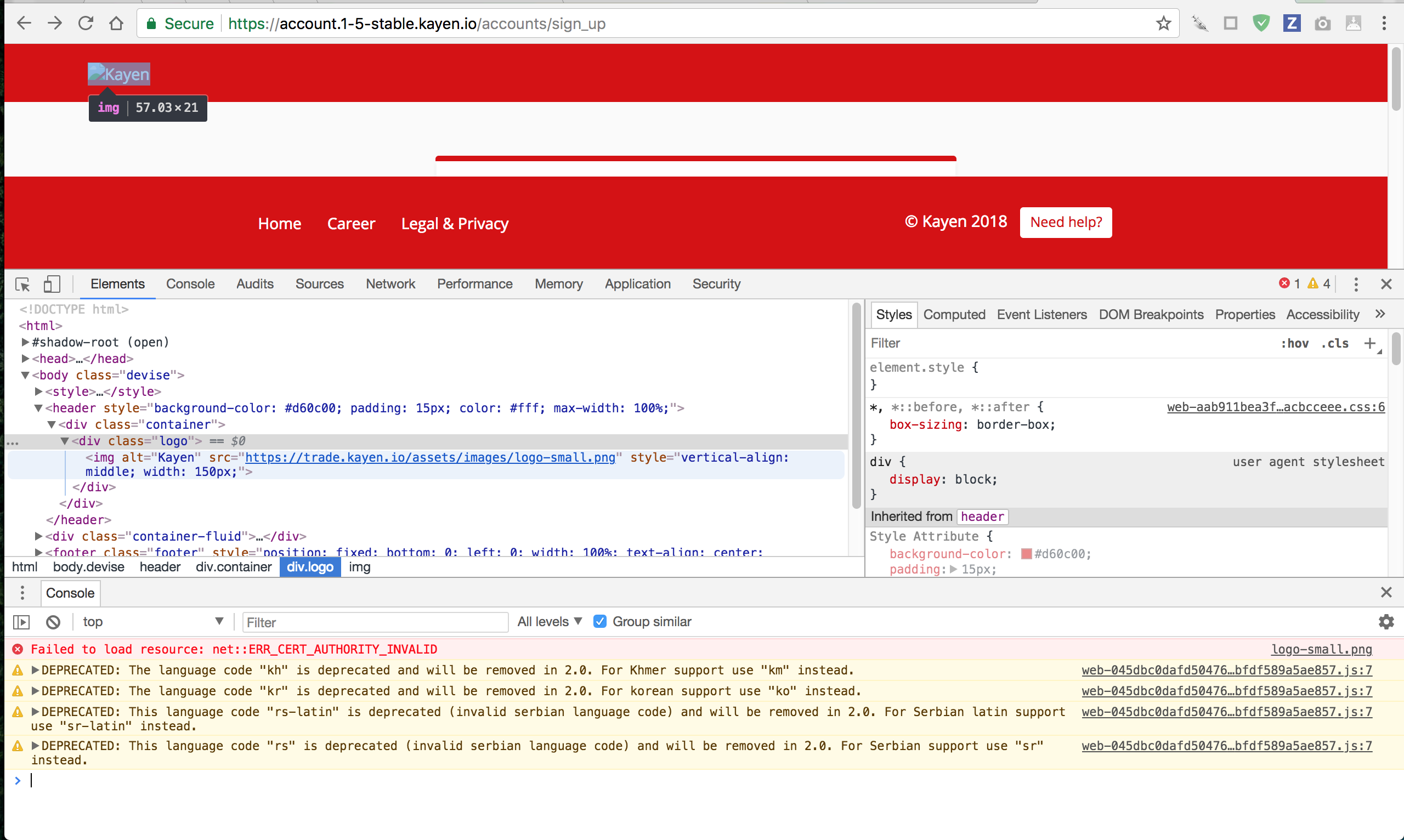 Logo couldn't be loaded · Issue #318 · openware/barong · GitHub