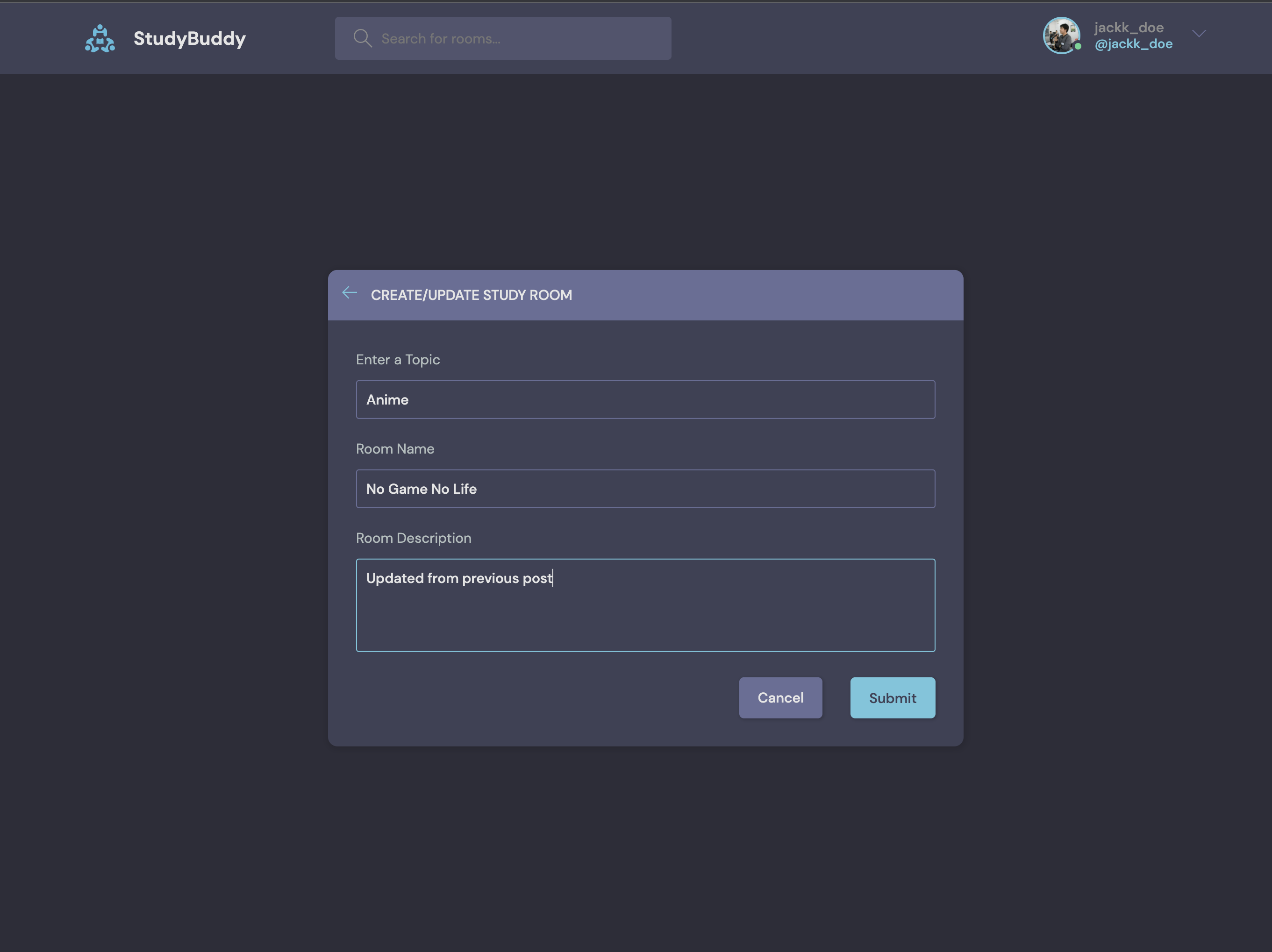 GitHub - Jackk-Doe/StudyBud: Twitter-like Django project