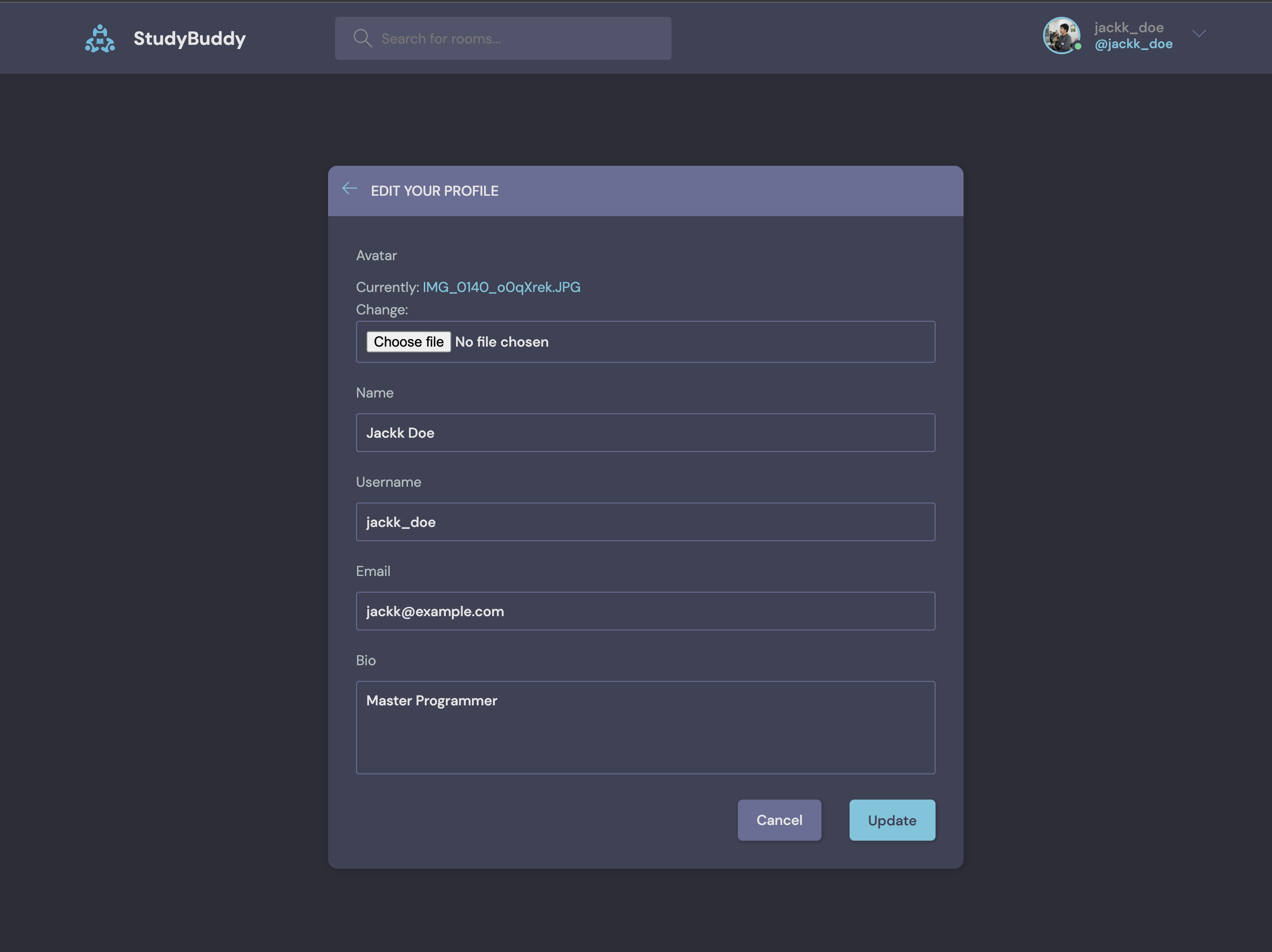 GitHub - Jackk-Doe/StudyBud: Twitter-like Django project