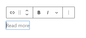 Improve prompt to edit "read more" text · Issue #46639 · WordPress/gutenberg · GitHub