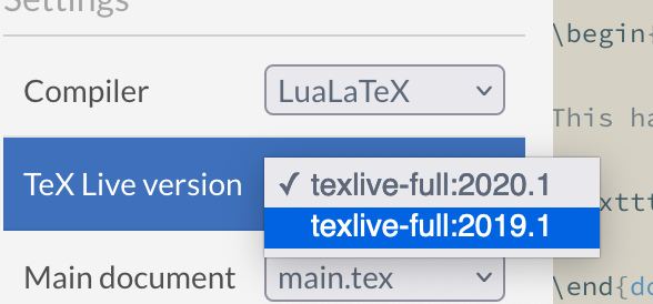 Installed TeX Live version does not match UI list · Issue #989 ...