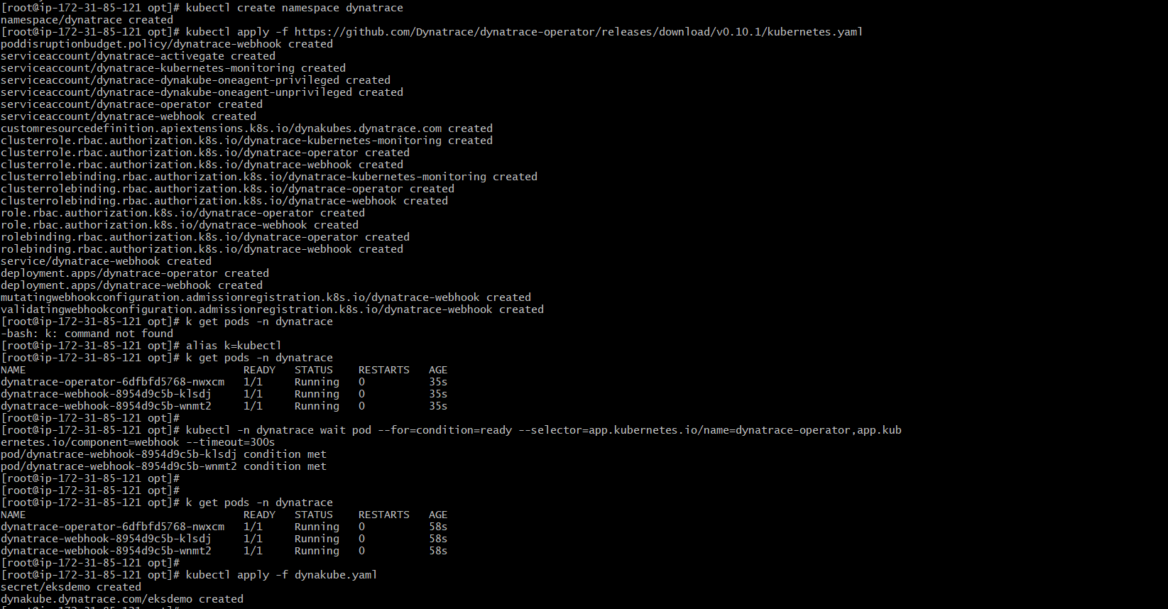 GitHub - tushardashpute/Dynatrace_EKS_monitoring