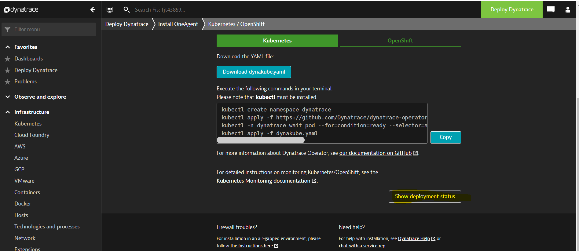 GitHub - tushardashpute/dynatrace_installation_on_eks