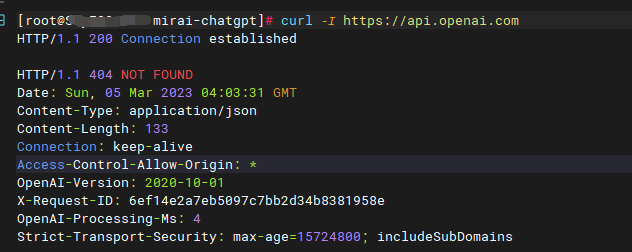 [BUG] 在配置代理后无法正常连接api.openai.com · Issue #262 · lss233/chatgpt-mirai-qq ...