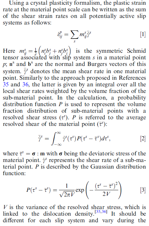 Help with crystal plasticity modeling · idaholab moose · Discussion #19959 · GitHub