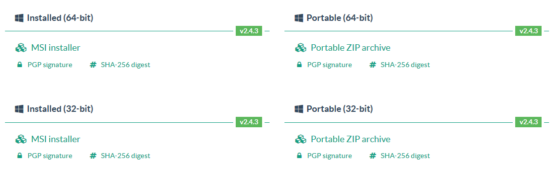 Website download page: "Installed" should be "Installer" · Issue #3442 · keepassxreboot ...