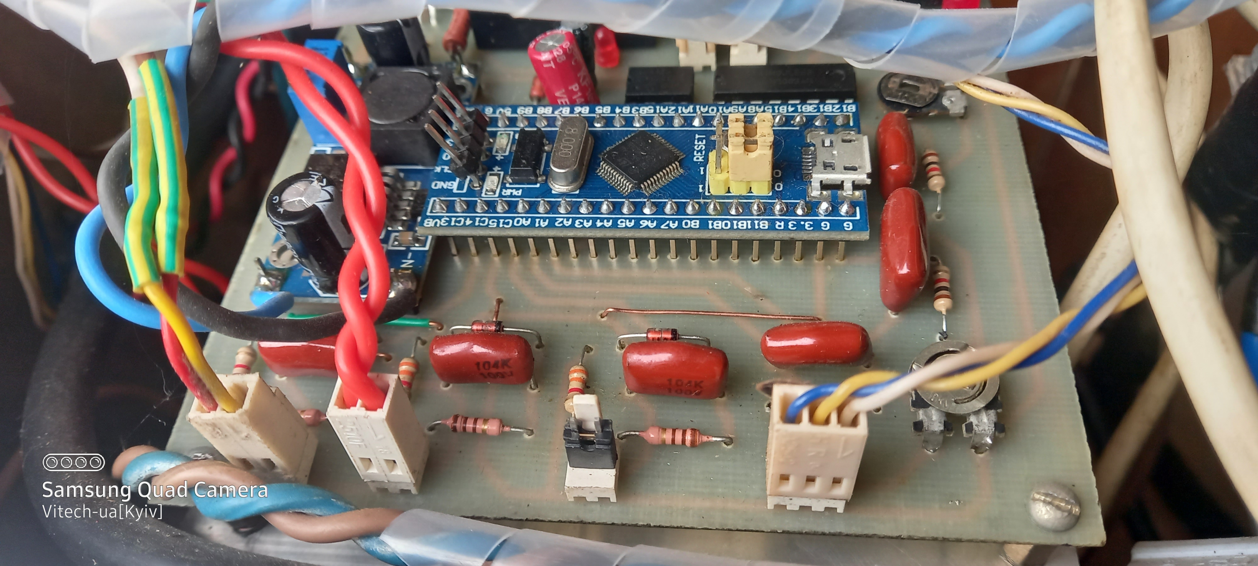 GitHub - Vitech-UA/STM32-MIG-Controller: Контролер напівавтоматичного зварювального апарату, що ...