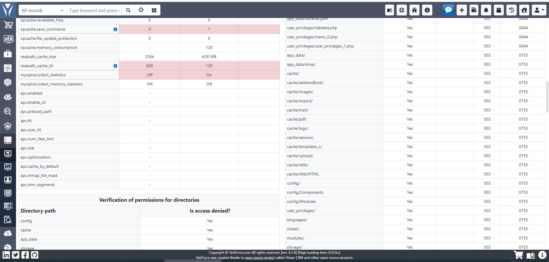 [bug] Call to a member function get() on null on Module Field editing Yetiforce 6.1 · Issue ...