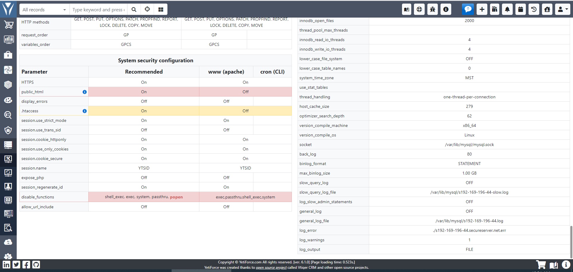 [bug] Call to a member function get() on null on Module Field editing Yetiforce 6.1 · Issue ...