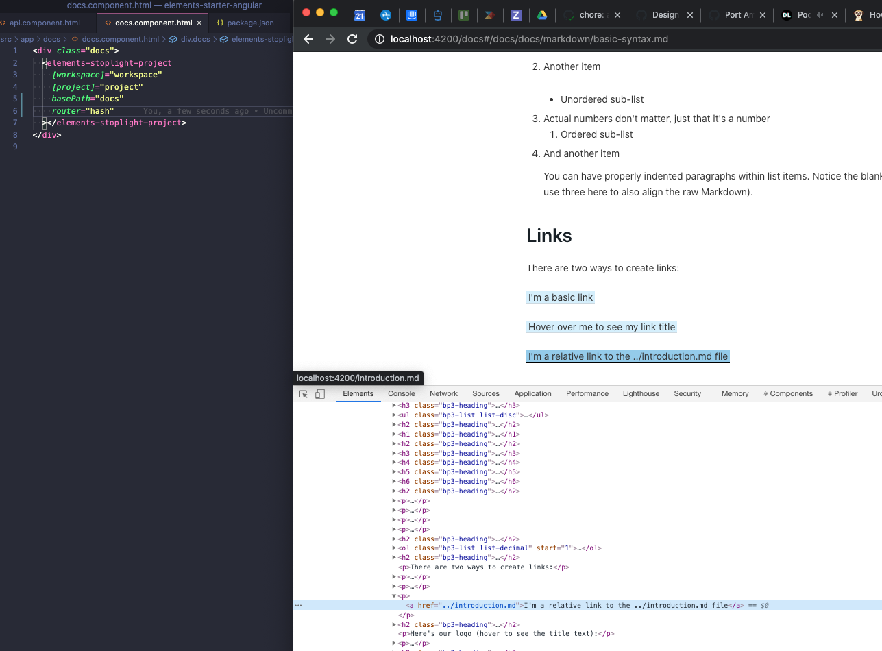 Hash router should handle links to relative files · Issue #593 · stoplightio/elements · GitHub