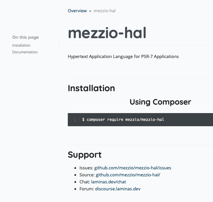 "On this page" links are invalid · Issue #15 · laminas/documentation-theme · GitHub