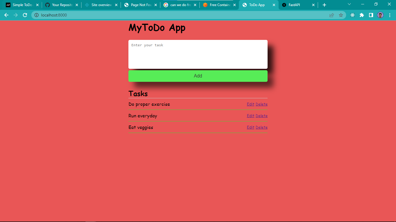 Github Susheel4115todo Fastapi Assignmnet
