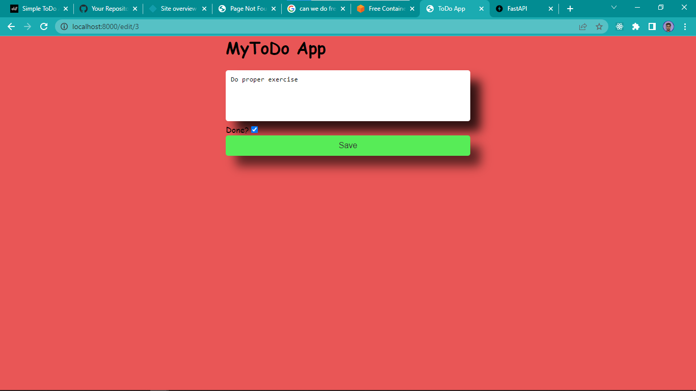 GitHub - Susheel4115/Todo-fastapi-assignmnet