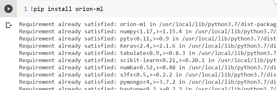 Some error on the colab notebook (Contextual Version Confilct) · Issue #215 · sintel-dev/Orion ...