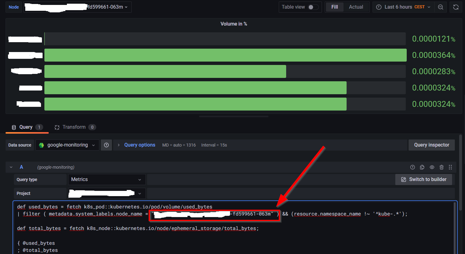 Variable in MQL not working · Issue #55717 · grafana/grafana · GitHub